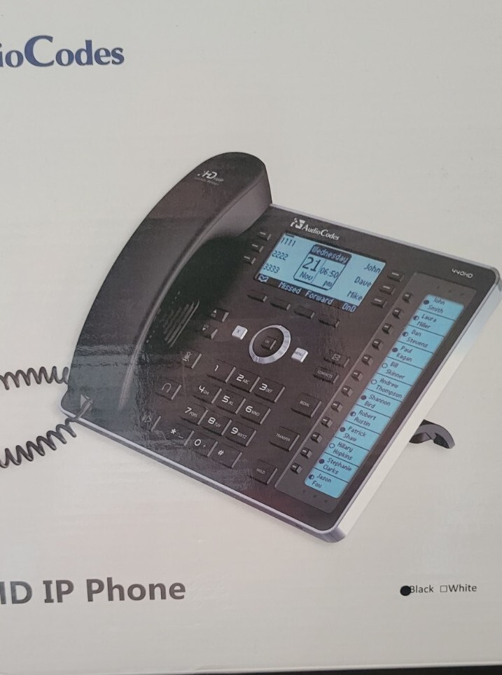 AudioCodes 440hd Black IP Phone GGWV00496 for sale online | eBay