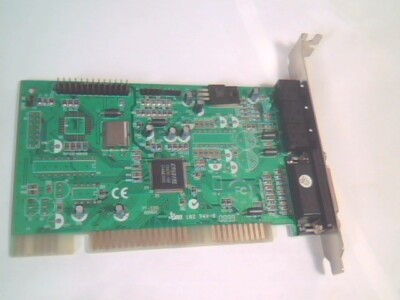 Crystal CX4235-XQ3 ISA Sound Card Sound Blaster/Adlib compatible DOS ...