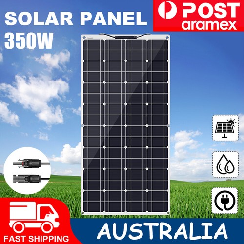 350W Solar Panel 12V 350 Watt Mono Caravan Camping Power Charging ...