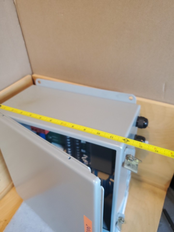 HOFFMAN A1212CH INDUSTRIAL CONTROL PANNEL ENCLOSURE 12X12X6 with ...