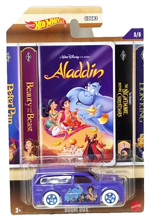 Hot Wheels Pop Culture Disney Classics Set of 5 Cars Nightmare Before ...