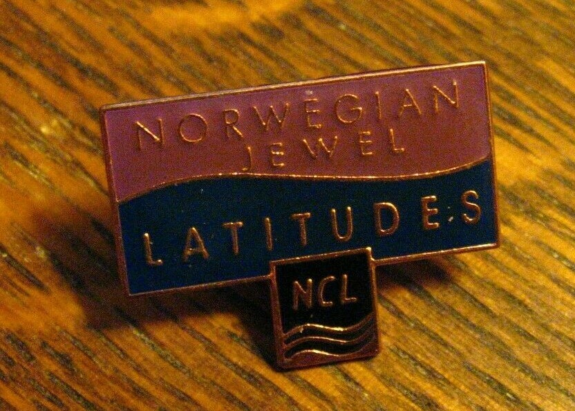 Norwegian Cruise Lines Lapel Pin - NCL Norwegian Jewel Latitudes Ship ...