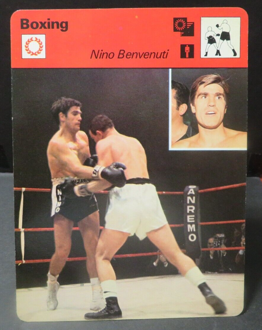 SC177 1977-79 SPORTSCASTERS BOXING NINO BENVENUTI | eBay