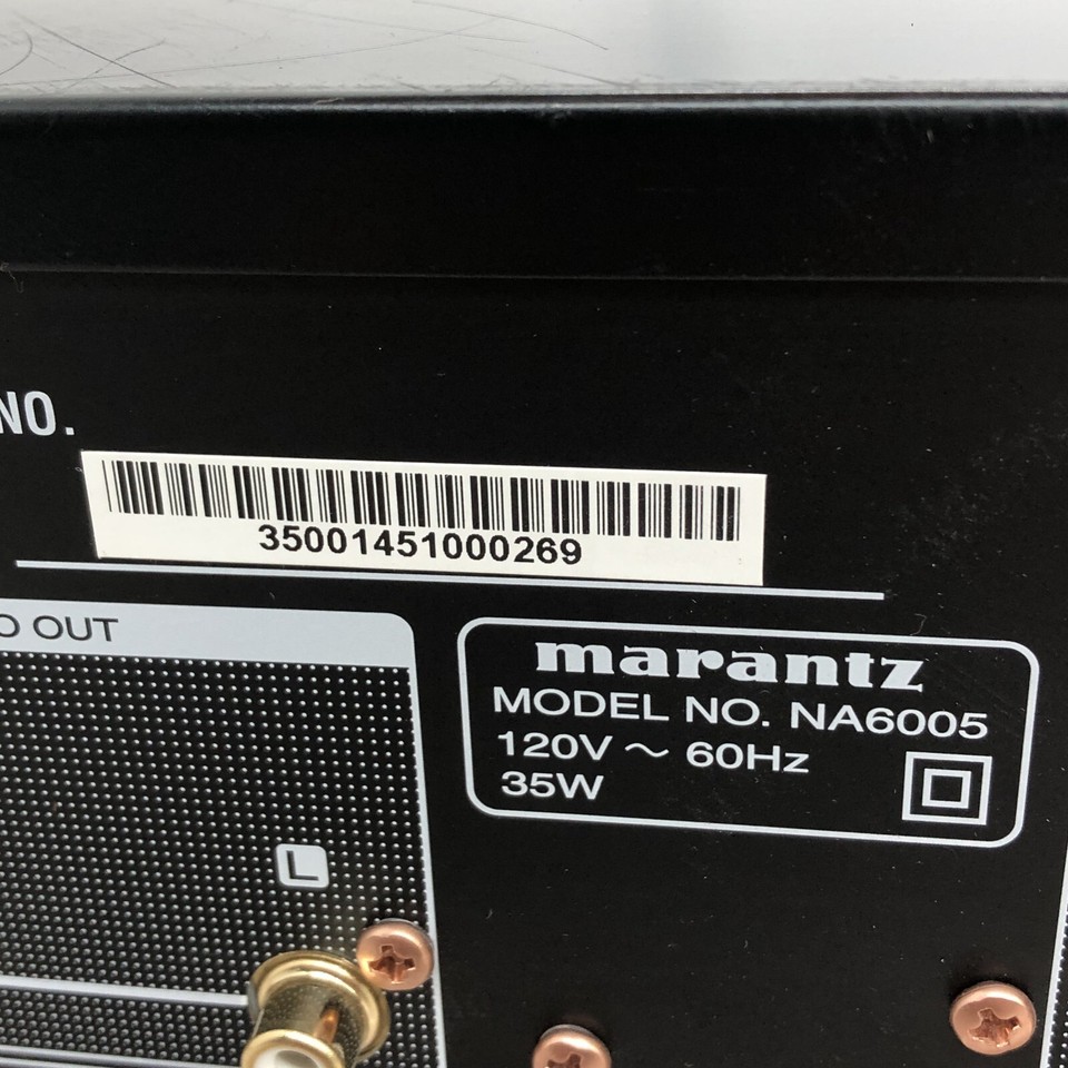 Marantz Network Audio Player NA6005 No Remote W/Power Cable&2x Antena | eBay
