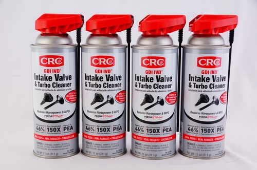 4 Pack CRC 05319 GDI IVD Intake Valve and Turbo Cleaner 11oz Can | eBay