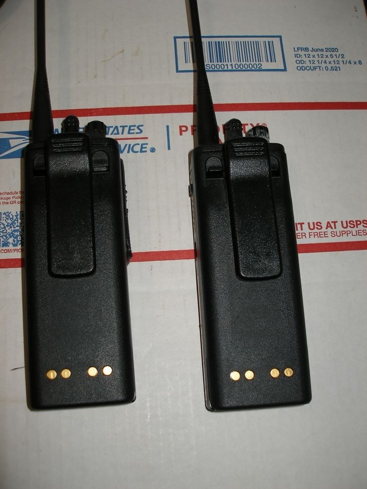 GMRS Portable Radio Pair Motorola MTS2000 UHF w/Rapid Charger | eBay
