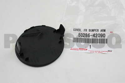 5328642090 Genuine Toyota COVER, FRONT BUMPER ARM HOLE, LH 53286-42090 ...