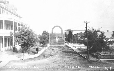 Street View Hampton Avenue Winona Mississippi MS 8x10 Reprint | eBay