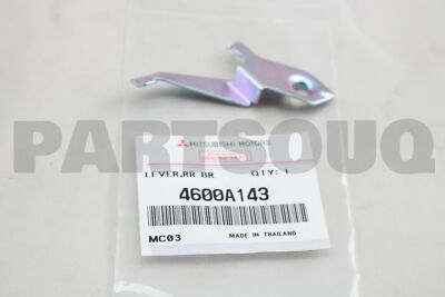 Genuine Mitsubishi 4600A143 Lever RR Brake Shoe Adj LH | Genuine OEM