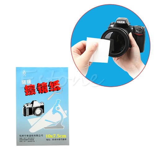 Camera Lens Paper 50 Sheets/set Soft Optics Tissue Accessories Supplies ...
