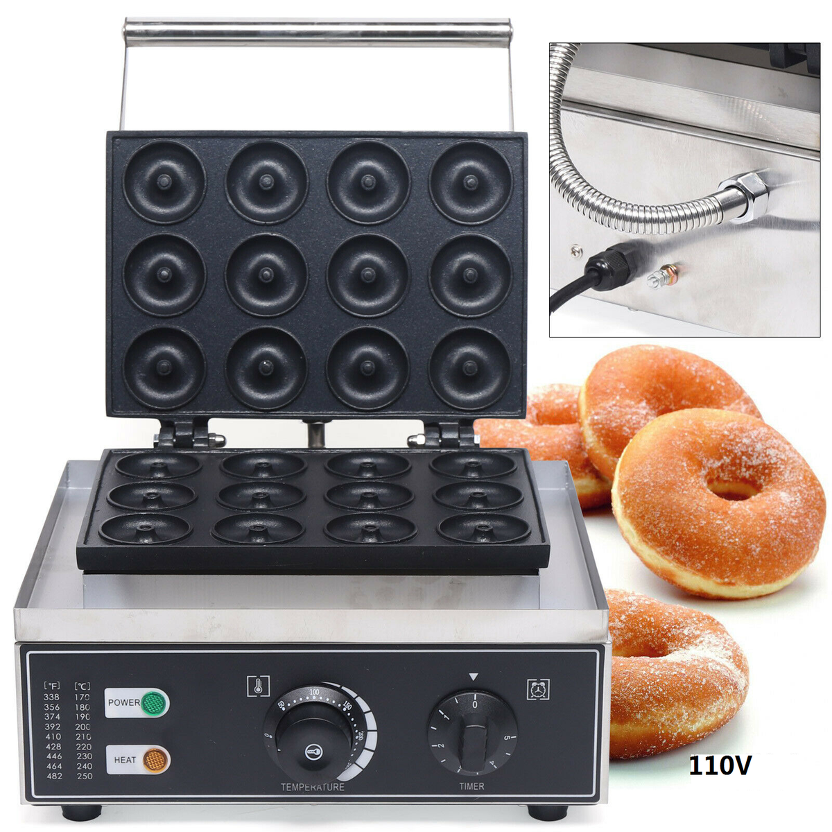 Full Size Donut Maker Food Machinery Equipment Automatic Donut Machine ...