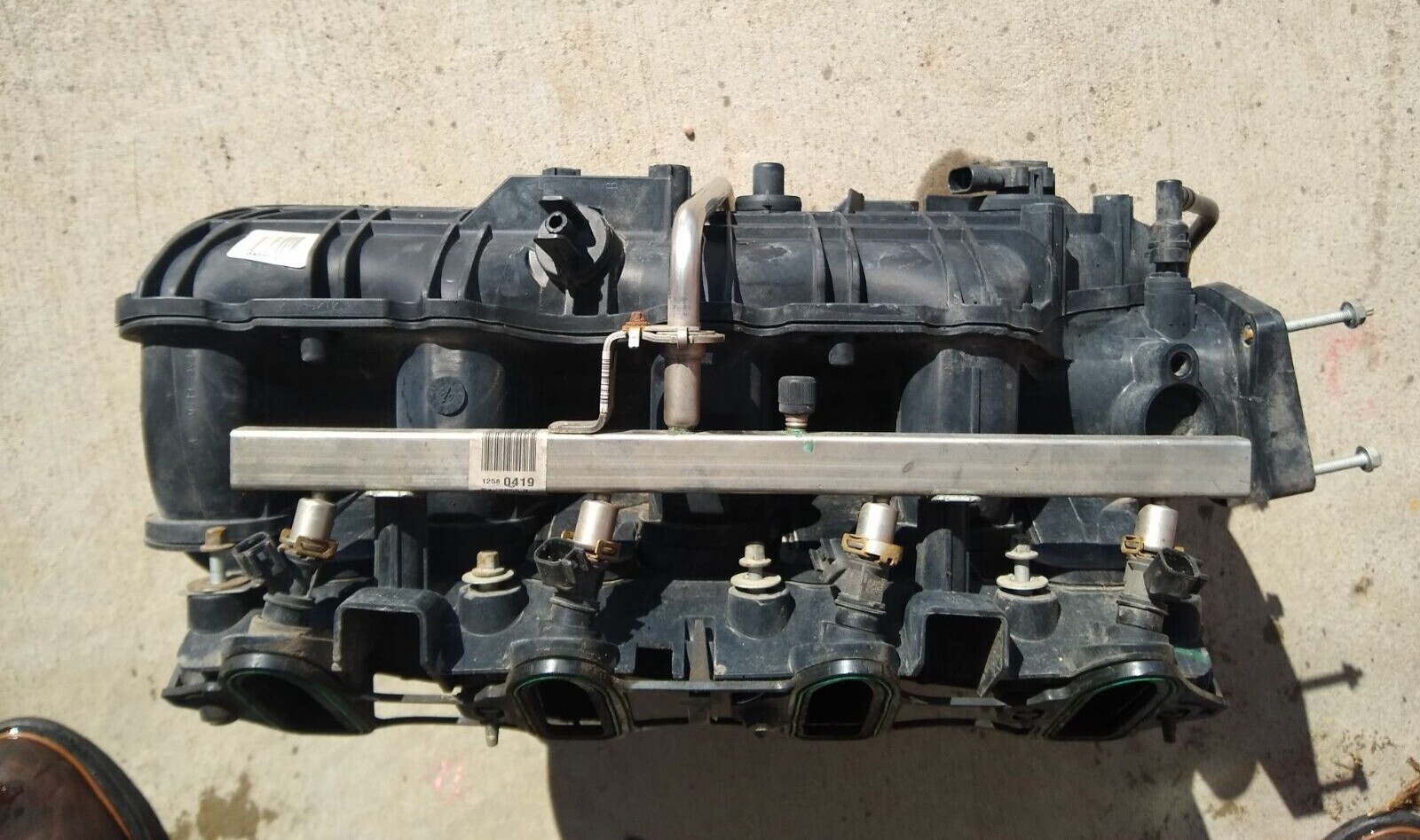 LS TBSS Trailblazer SS Intake, Rails & Injectors Cathedral Port LY2 ...