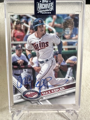Max Kepler 2020 Topps Archives Signature Series Auto 2017 Topps Card ...