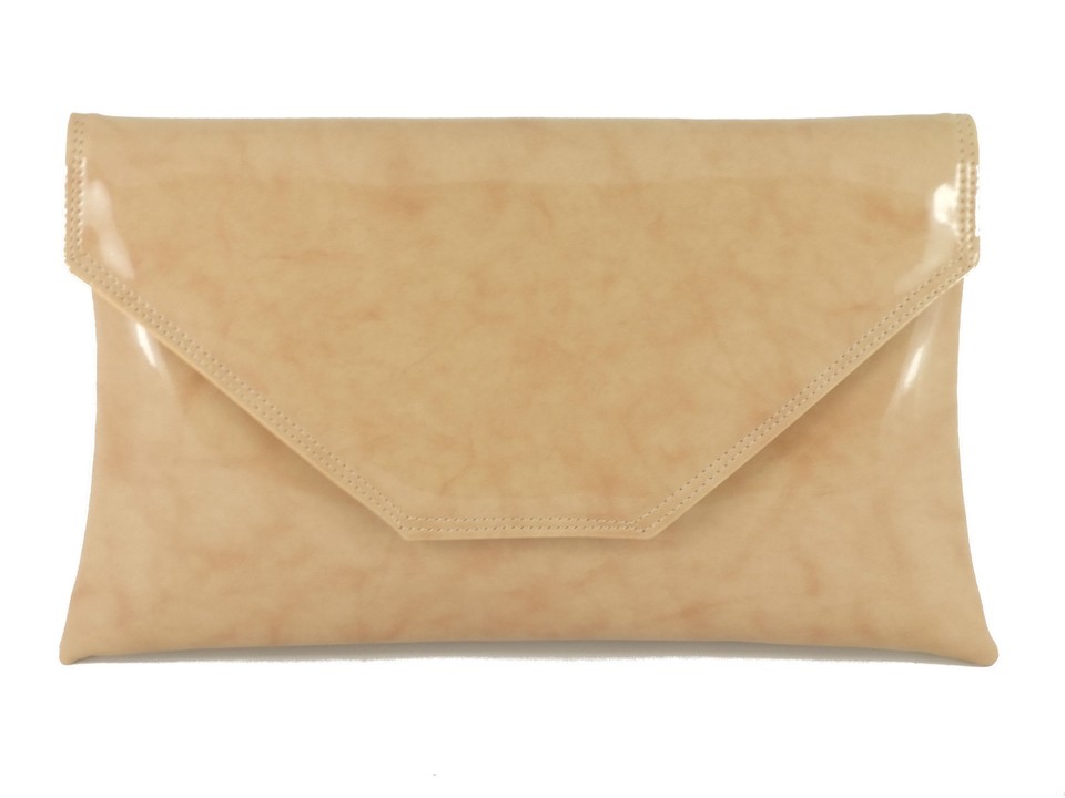 Stylish Large Envelope Patent Clutch Bag/Shoulder Bag Wedding Party ...