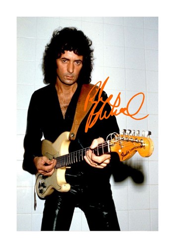 Ritchie Blackmore 5 Deep Purple A4 reproduction signed poster choice of ...
