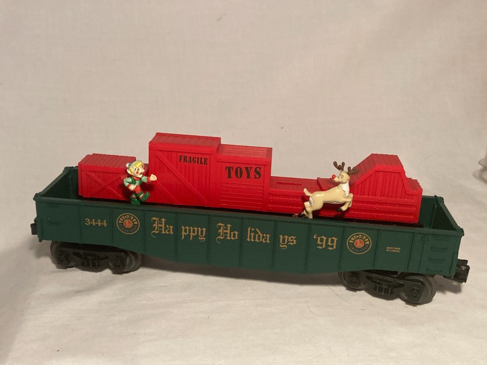 Lionel Christmas Train 6-16795 in box O gauge scale Elf Rudolph Train ...