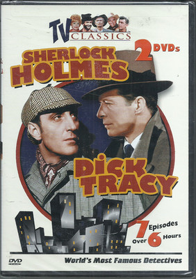 TV Classics - “Sherlock Holmes & Dick Tracy” 2-Disc DVD Set - NEW ...