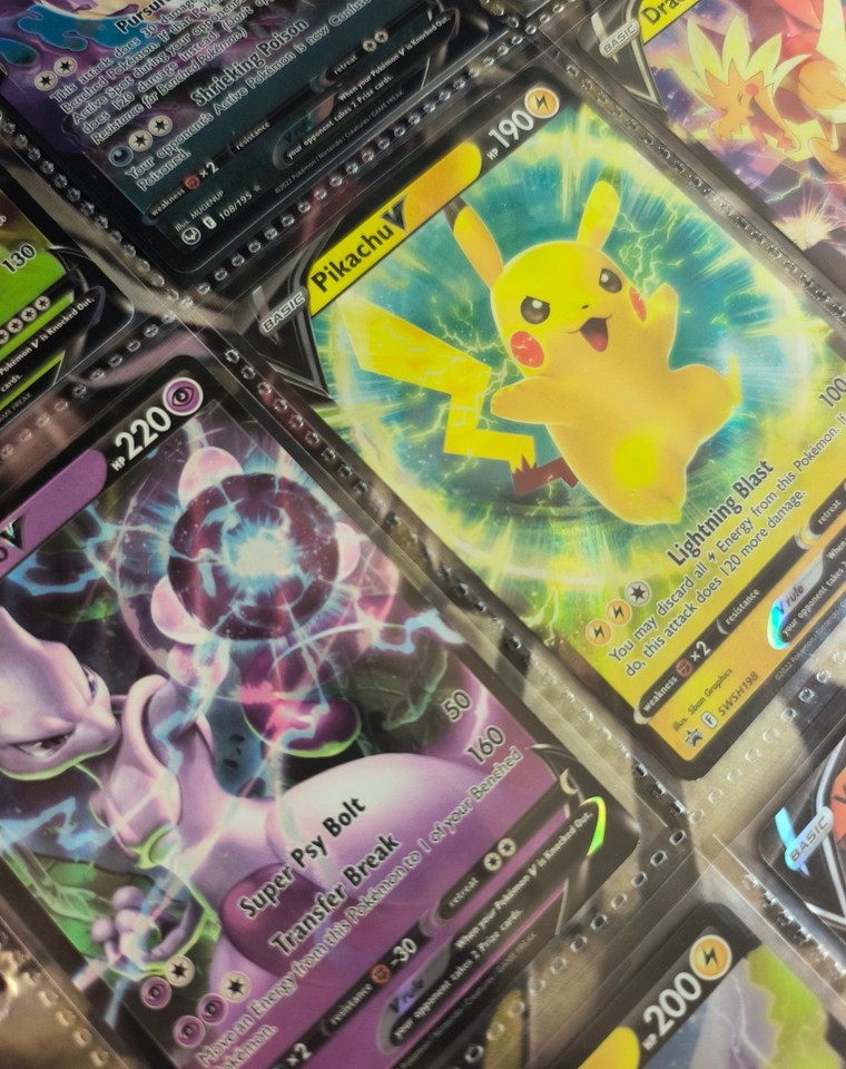 ⭐Modern Pokemon Collection Lot Binder Reshiram + Dragonite NM-LP.🔥 ...