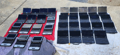 Lot of 34 Panasonic Toughbook CF-54 CF-33 CF-33 Rugged Laptop Intel i5 ...