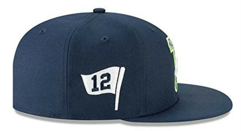 New Era 5950 Seattle Seahawks 12th Man Flag Fitted Hat Cap - New w ...