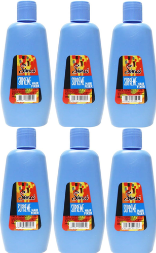 1800ml - Simco Supreme Hair Fixer For Long Beard - 300ml x 6 Bottles ...