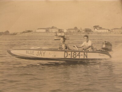VTG SPEEDBOAT RUNABOUT OUTBOARD MOTOR BOAT PHOTOGRAPH HYDROPLANE RACE ...
