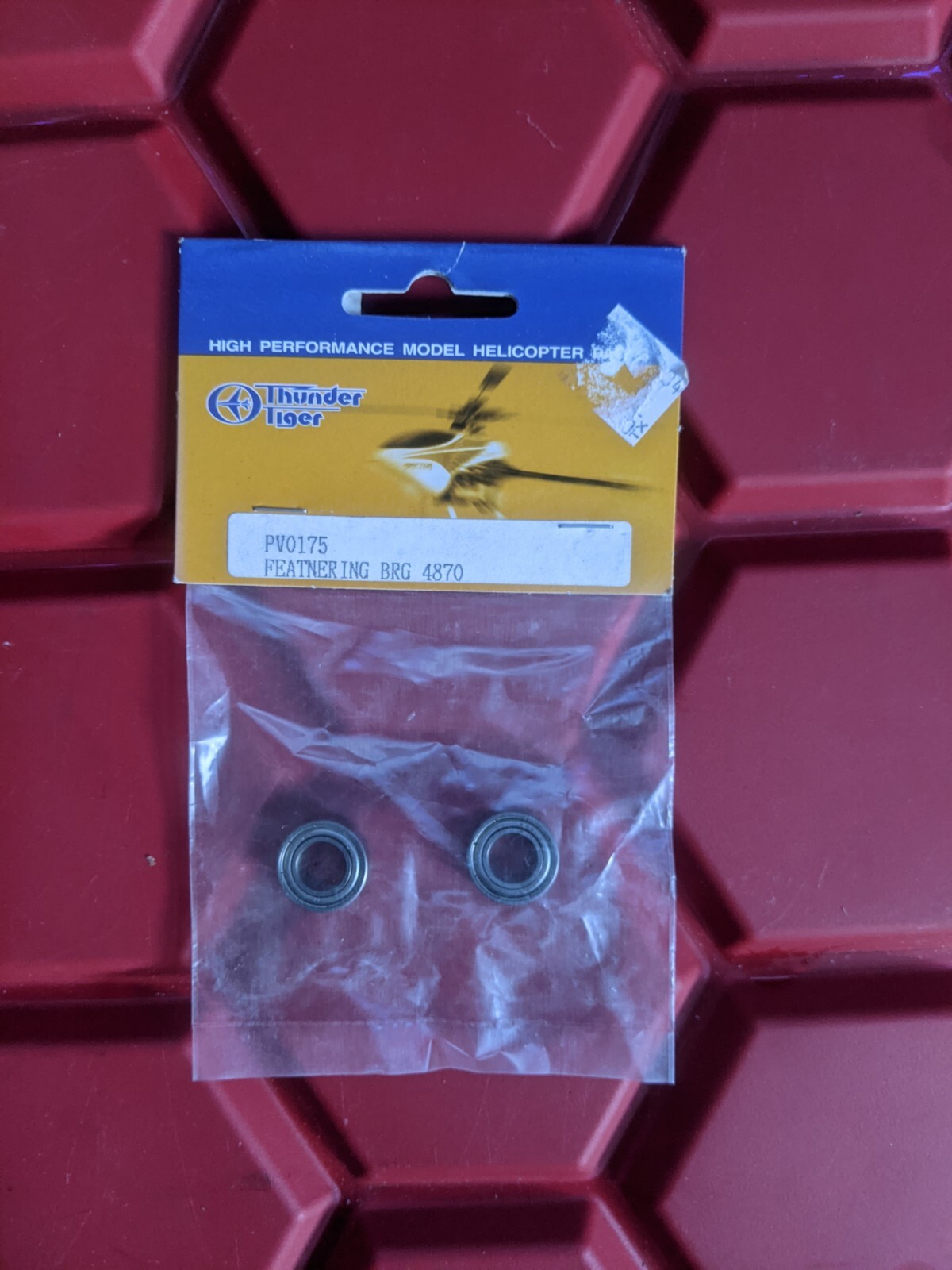 PV0175 THUNDER TIGER FEATHERING BEARING D8xD16xW5mm OEM Part Raptor ...