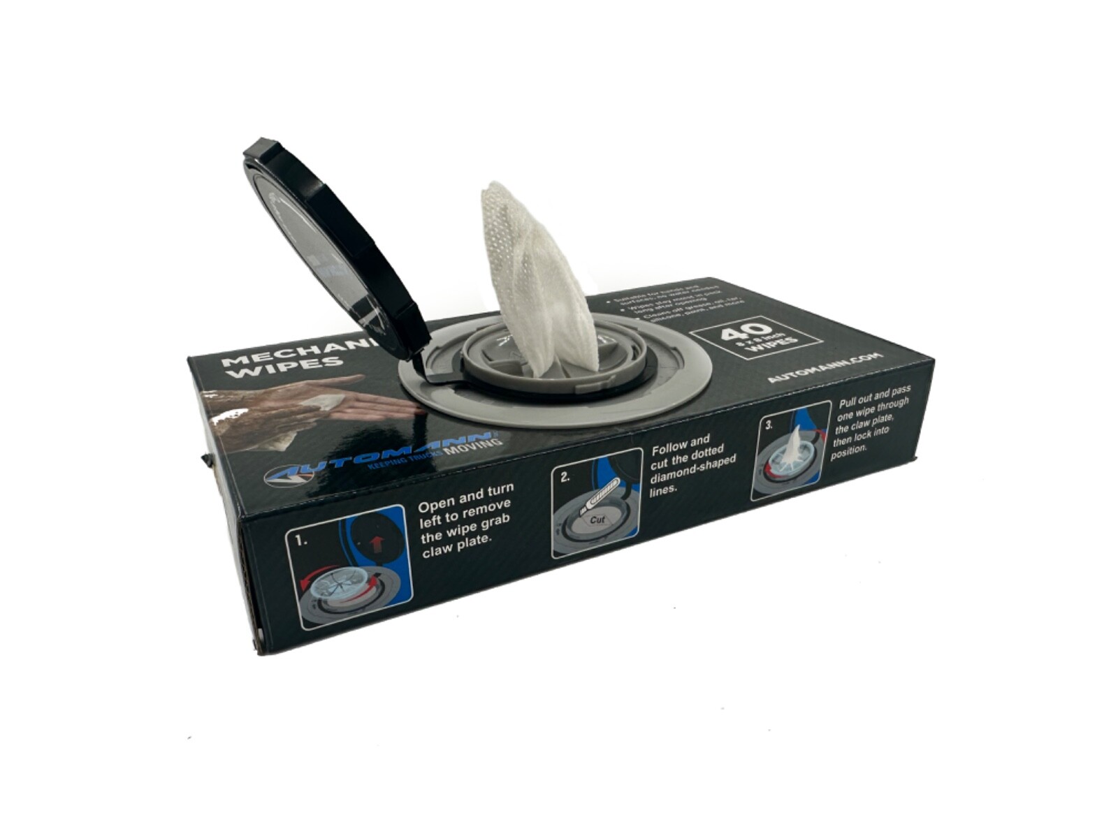 Mechanic 40 8x8 Wipes Cleaning Sanitizing Wipes~1 CONTAINER | eBay