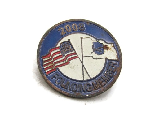 2008 Founding Member Pin American Flag Gold Tone | eBay