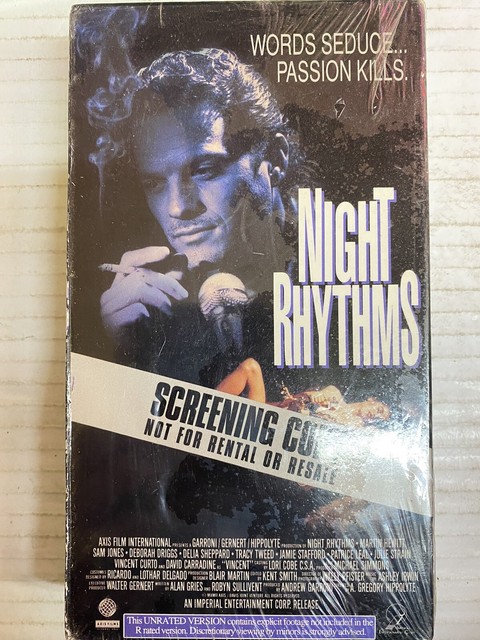 Night Rhythms (VHS, 1992) for sale online | eBay