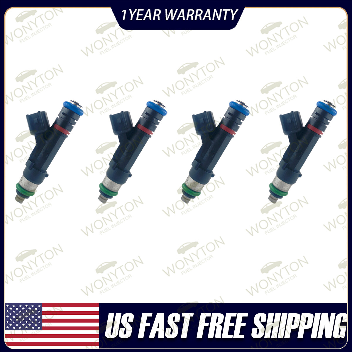 Set of 4 Fuel Injectors EV14 55559397 For 2007-2011 Saab 9-3 turbo | eBay