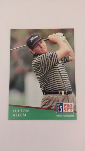 FULTON ALLEM 1991 PRO SET PGA TOUR GOLF Card # 183 C0135 | eBay
