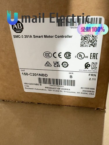 1PCS New Allen Bradley 150-C201NBD SMC-3 201A Smart Motor Controller ...
