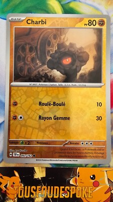 CHARBI 80PV 093/162 - NEUF - COMMUNE REVERSE - CARTE POKEMON | eBay