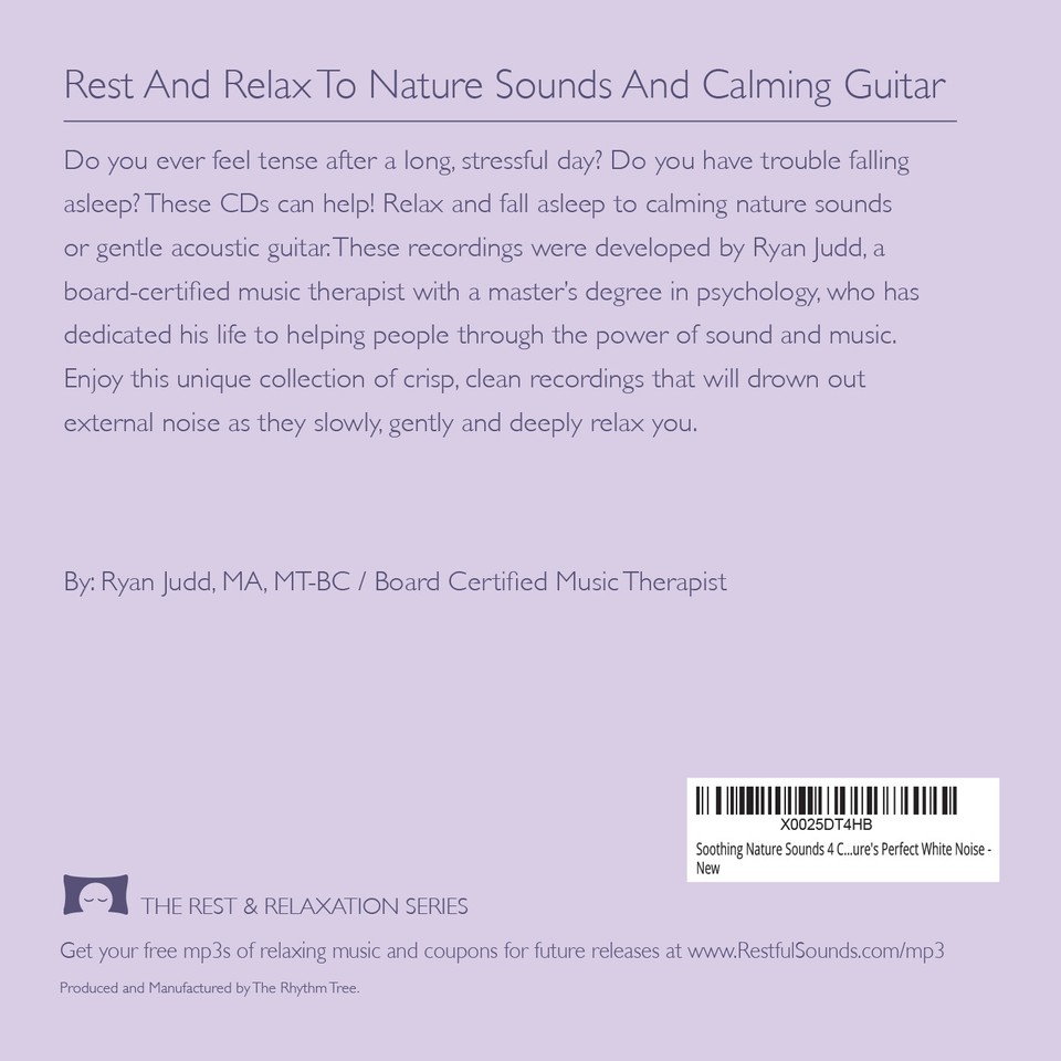 Deep Relaxation Nature Sounds 4 CD Set - for Meditation, Relaxation ...