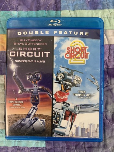 Short Circuit / Short Circuit 2 (OOP, 2x Blu-ray set) 2 Disc Double ...