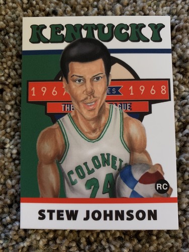 2019 1967-68 Lana Sports ABA Stew Johnson RC #49 | eBay
