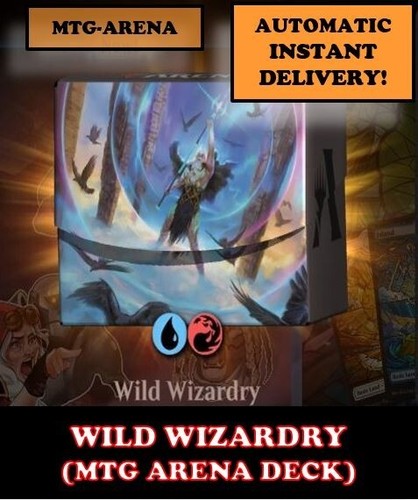 MTGA MTG ARENA CODE CARD WELCOME BOOSTER WILD WIZARDRY DECK HISTORIC EXPLORER | eBay