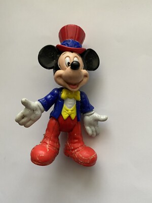 Vintage Disney Epcot Center Mickey Mouse Top Hat Figurine Toy Approx 4 ...