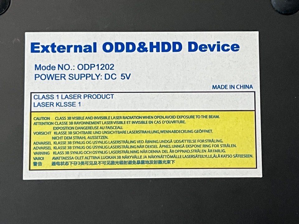 External ODD&HDD Device - USB Powered - ODP1202 | eBay