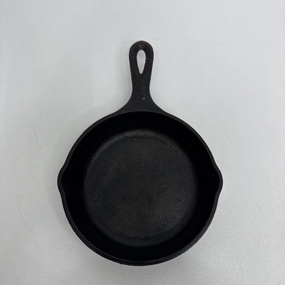 Vintage Lodge #3 Cast Iron Skillet 6.5 inch Egg-in-Pan Logo 3SK | eBay