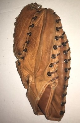 Vintage Leather 1st Baseman’s Mitt | eBay
