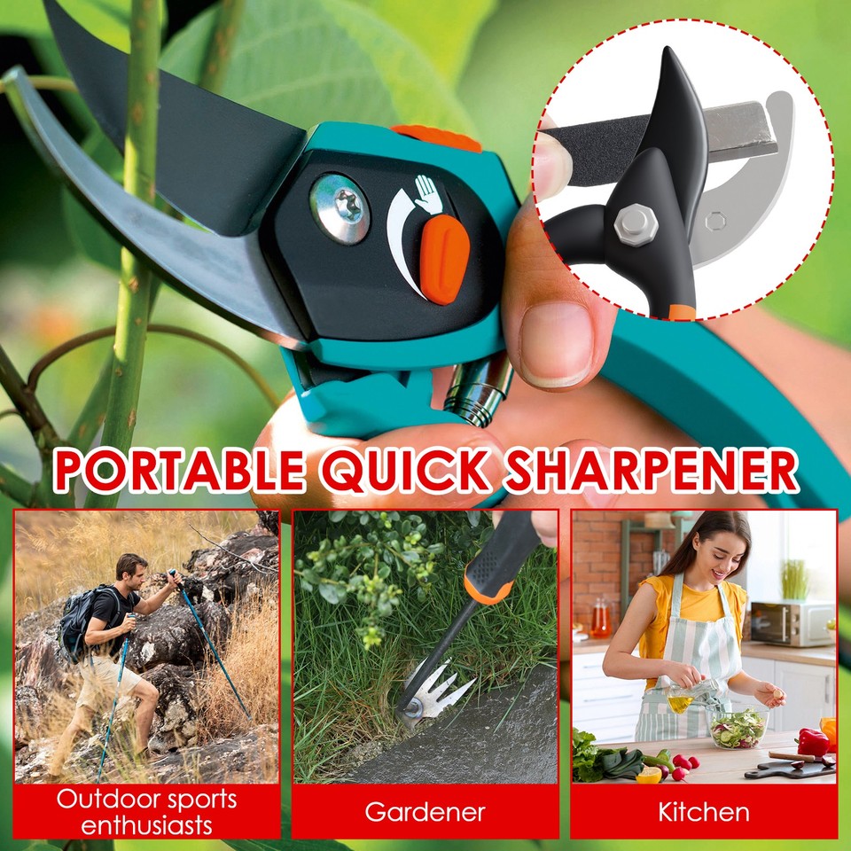 10Pcs Portable Quick Sharpener Metal Compact Scissor Sharpener Tool ...