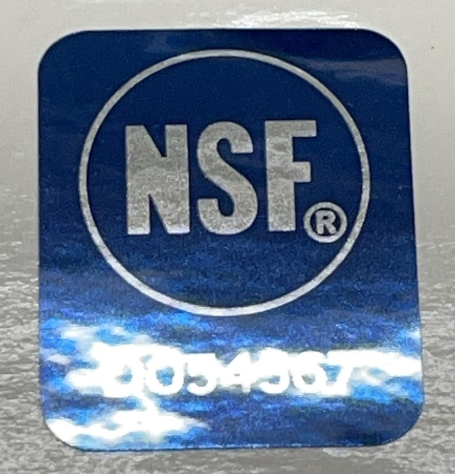 3X NSF STICKER DECAL RESTAURANTS NATIONAL SANITATION FOUNDATION ...