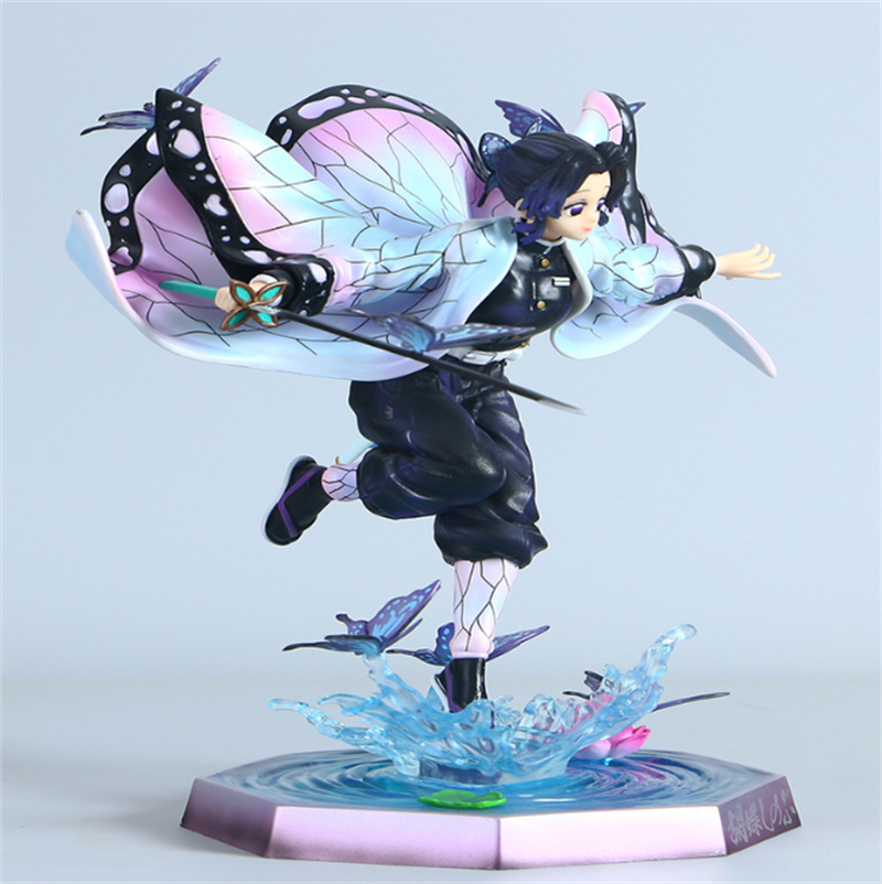 Demon Slayer Kochou Shinobu PVC 23cm Figure Model Statue Toy Christmas ...