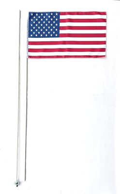 JLP 2 Part 7 Ft Tall 1/4 In Pole Off-Road USA 12x19 High Visibility ...