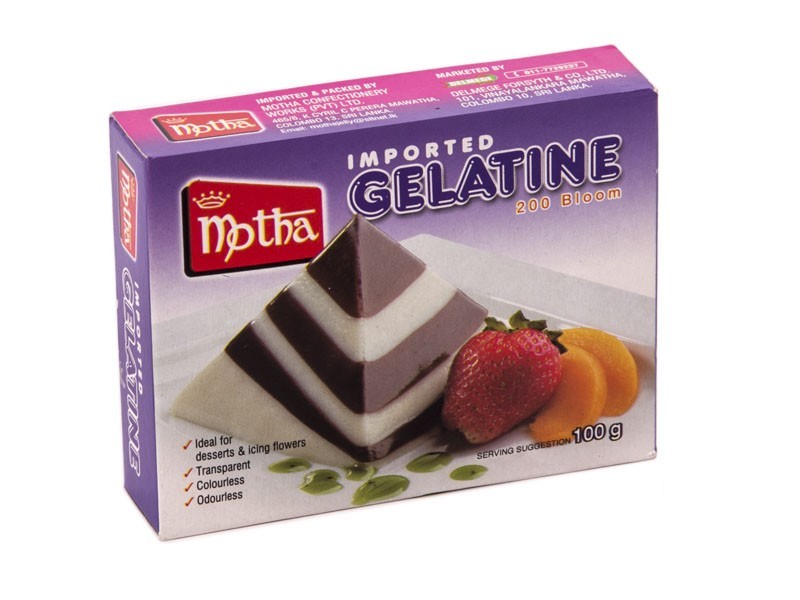 MOTHA HALAL GELATINE POWDER 200 BLOOM 30g/100g odourless/colorless ...