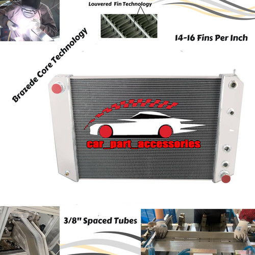 3 Row Radiator For Chevrolet C60 C70 Kodiak/GMC C6000 Topkick 6.0L 6.6L ...