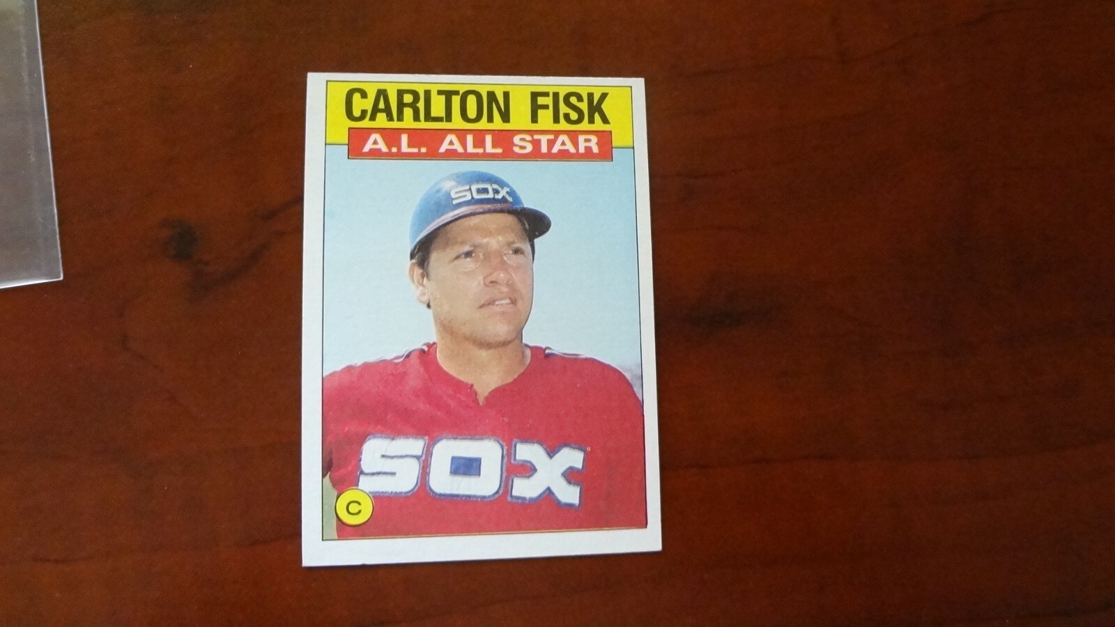 1986 TOPPS A.L. ALL STAR #719 CARLTON FISK BASEBALL CARD | eBay