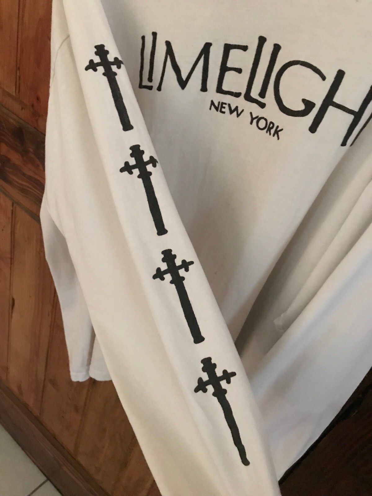 Original 1980s Long Sleeve Shirt - Limelight Club New… - Gem